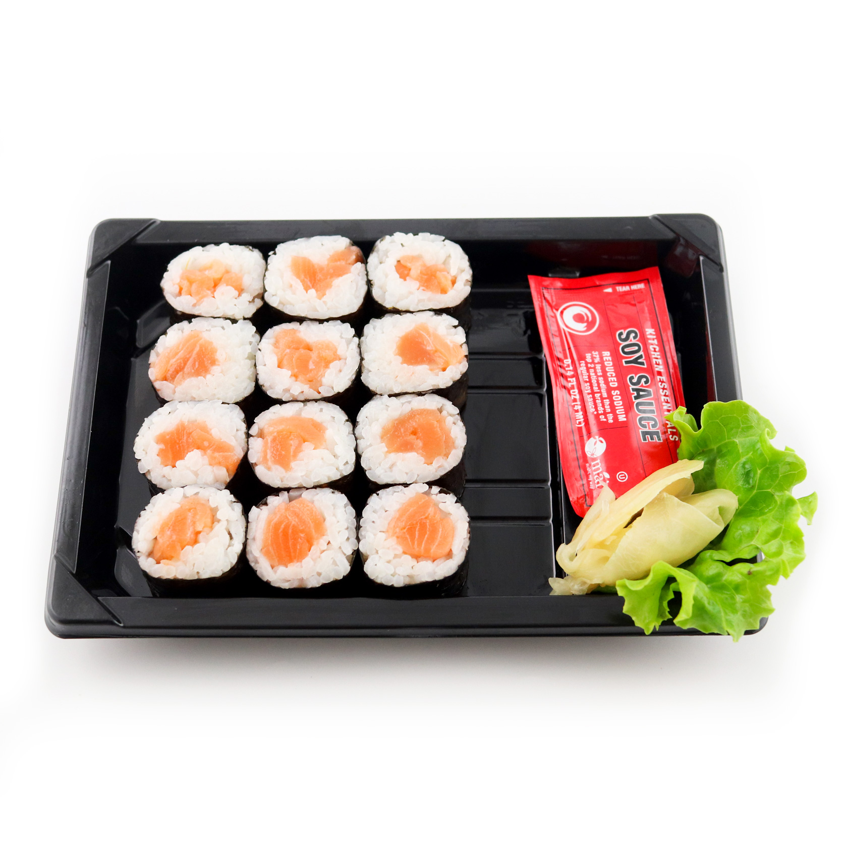 12 pc Salmon Regular Roll - Genji